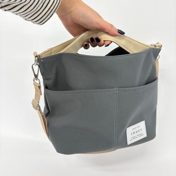 ショルダーバッグ ハンドバッグ JOUET ジョエット ハンドルインポリミニ2WAYショルダー ライトベージュ レディース メンズ 旅行 通勤 通学 J7291LBE ビーム : MAXZEN ...