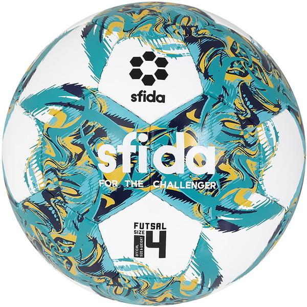 SFIDA スフィーダ フットサルボール JFA検定球 INFINITO RIMBA ホワイト/ターコイズ 4 SB23IR02 WHTTUQ 4 : 4589943658647 ...