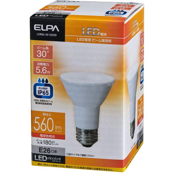 朝日電器 LDR6L-W-G059 LED電球 ビーム形 : MAXZEN Direct Yahoo!店 - 通販 - Yahoo!ショッピング