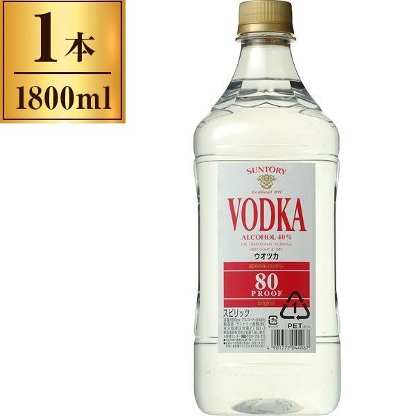 SUNTORY サントリーウォッカ80プルーフ キングサイズ 1800ml サントリー : MAXZEN Direct Yahoo!店 - 通販 - Yahoo!ショッピング