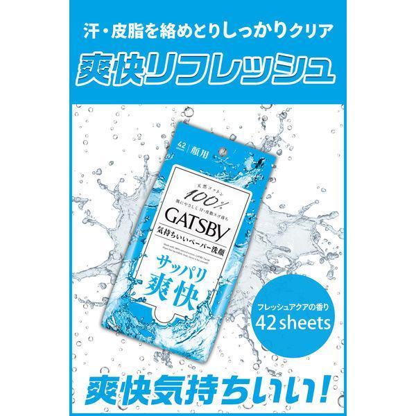 mandom マンダム ギャツビー フェイシャルペーパー ＜徳用タイプ＞ 42枚 : MAXZEN Direct Yahoo!店 - 通販 - Yahoo!ショッピング