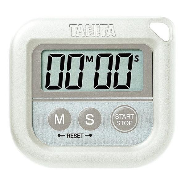 TANITA TD-376-NWH ホワイト 丸洗いタイマー100分計 デジタルタイマー : MAXZEN Direct Yahoo!店 - 通販 - Yahoo!ショッピング