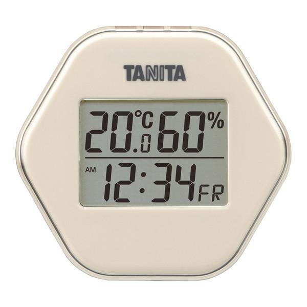 TANITA TT-573-IV アイボリー デジタル温湿度計 : MAXZEN Direct Yahoo!店 - 通販 - Yahoo!ショッピング
