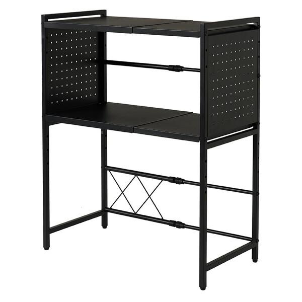 HAGiHARA 萩原 KR-3752BK ブラック 伸縮レンジラック メーカー直送 : MAXZEN Direct Yahoo!店 - 通販 - Yahoo!ショッピング