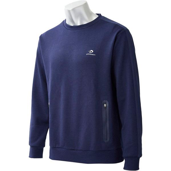 phiten メンズ リカバリーウェア プルオーバー ネイビー M JG558004 :4940756458402:MAXZEN Direct Yahoo!店 - 通販 - Yahoo!ショッピング