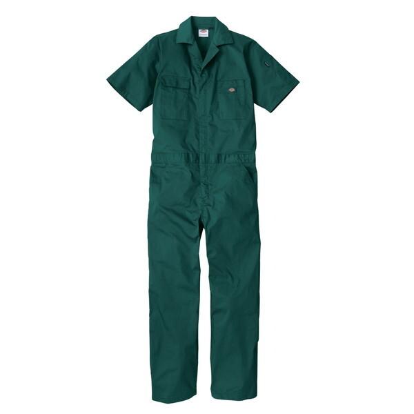 コーコス D-6702 グリーン L 半袖ツナギ : MAXZEN Direct Yahoo!店 - 通販 - Yahoo!ショッピング