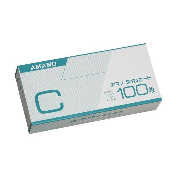 アマノ（AMANO） AMANO C-CARD タイムカード(25日締/10日締・100枚) : MAXZEN Direct Yahoo!店 - 通販 - Yahoo!ショッピング