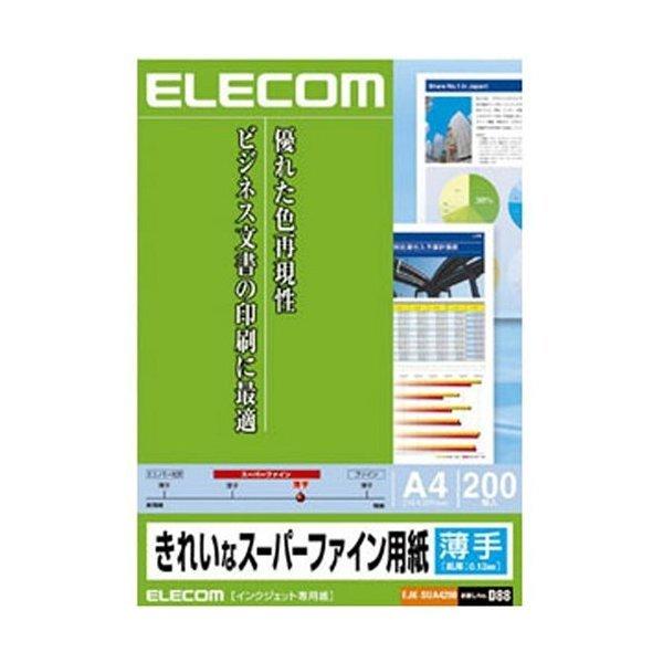 ELECOM プリンタ用紙 エレコム EJK-SUA4200 スーパーファイン用紙 インクジェット専用 200枚 : MAXZEN Direct Yahoo!店 - 通販 - Yahoo!ショッピング