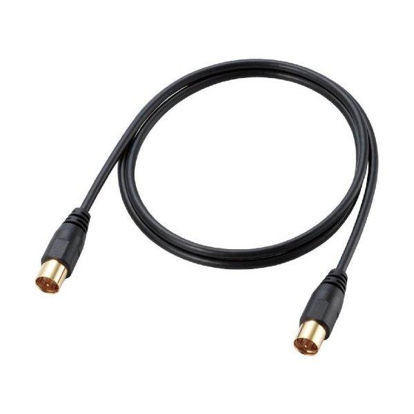 ELECOM AV-ATSS20BK アンテナケーブル (ストレート-ストレート・2m) : MAXZEN Direct Yahoo!店 - 通販 - Yahoo!ショッピング