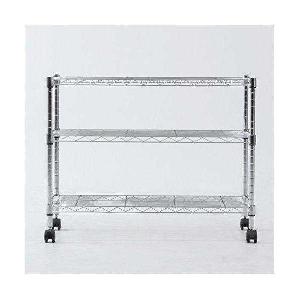 不二貿易 MTV-3CR メタルTVラック 3段 : 4953980917843 : MAXZEN Direct Yahoo!店 - 通販 - Yahoo!ショッピング