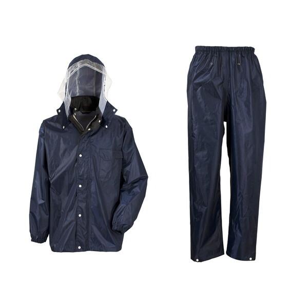 カジメイク 3293 ディフェンドレインスーツ ネイビー M : MAXZEN Direct Yahoo!店 - 通販 - Yahoo!ショッピング
