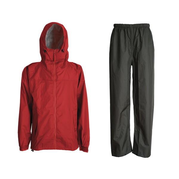 カジメイク 3440 3Dエクストラレインスーツ レッド 4L : MAXZEN Direct Yahoo!店 - 通販 - Yahoo!ショッピング
