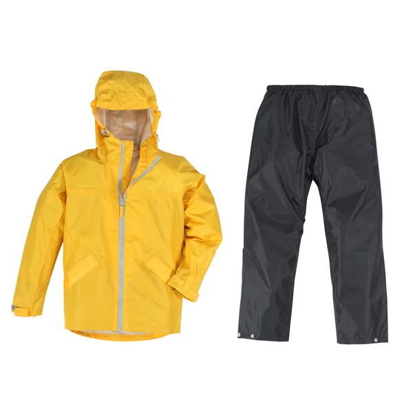 カジメイク 7560 子供用レインスーツ イエロー 150 : MAXZEN Direct Yahoo!店 - 通販 - Yahoo!ショッピング