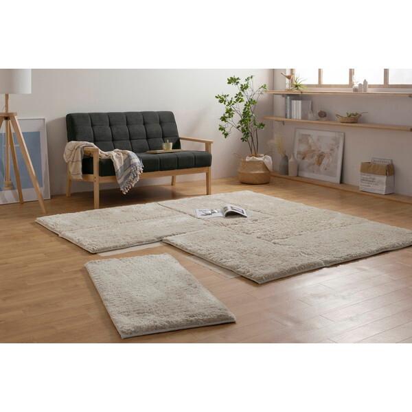 アイリスオーヤマ JTR-S5010ベージュ ジョイントラグ シャギー メーカー直送 : 4967576649193 : MAXZEN Direct Yahoo!店 - 通販 - Yahoo ...