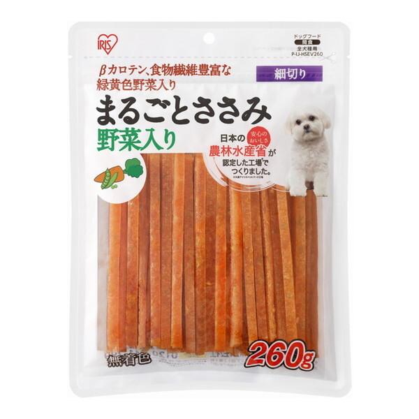アイリスオーヤマ P-IJ-HSEV260 まるごとささみジャーキー細切り (野菜入り 260g) : 4967576709552 : MAXZEN Direct Yahoo!店 - 通販 ...
