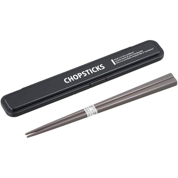 OSK オーエスケー LUNCH CHIME NO.3 箸セット ブラック 18cm HS-17 : MAXZEN Direct Yahoo ...