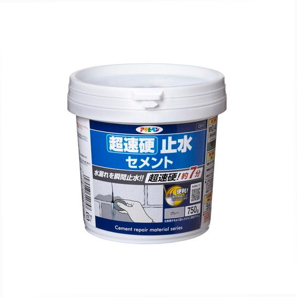 アサヒペン 超速硬止水セメント 750g C011 グレー : 4970925311757 : MAXZEN Direct Yahoo!店 - 通販 - Yahoo!ショッピング