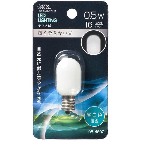 OHM オーム電機 LDT1N-H-E12 13 LEDナツメ球 装飾用 T20/E12/0.5W/16lm/昼白色 : MAXZEN Direct Yahoo!店 - 通販 - Yahoo ...