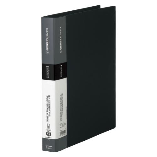 KING JIM クリアーファイル A4 差し替え式 25P 黒 138SPW : MAXZEN Direct Yahoo!店 - 通販 - Yahoo!ショッピング