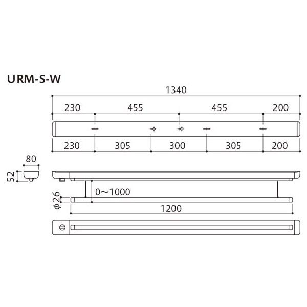 川口技研 ホスクリーン URM-S-W ホワイト 0004-00757 : MAXZEN Direct Yahoo!店 - 通販 - Yahoo!ショッピング