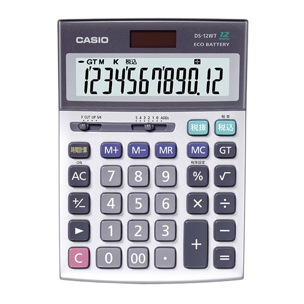 CASIO DS-12WT-N デスクタイプ電卓 :4971850168249:MAXZEN Direct Yahoo!店 - 通販 - Yahoo!ショッピング