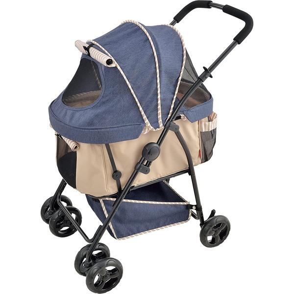 GEX ジェックス わんわんカート 多頭用DX plus-N デニム柄×ベージュ メーカー直送 : MAXZEN Direct Yahoo!店 - 通販 - Yahoo!ショッピング