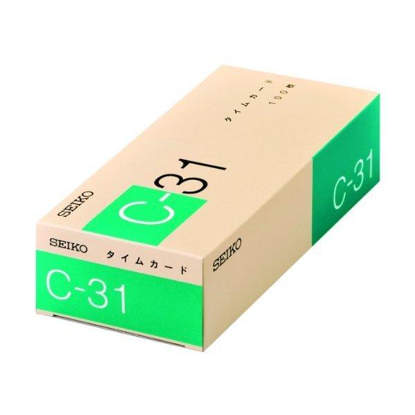 SEIKO CA-C31 タイムカード : MAXZEN Direct Yahoo!店 - 通販 - Yahoo!ショッピング