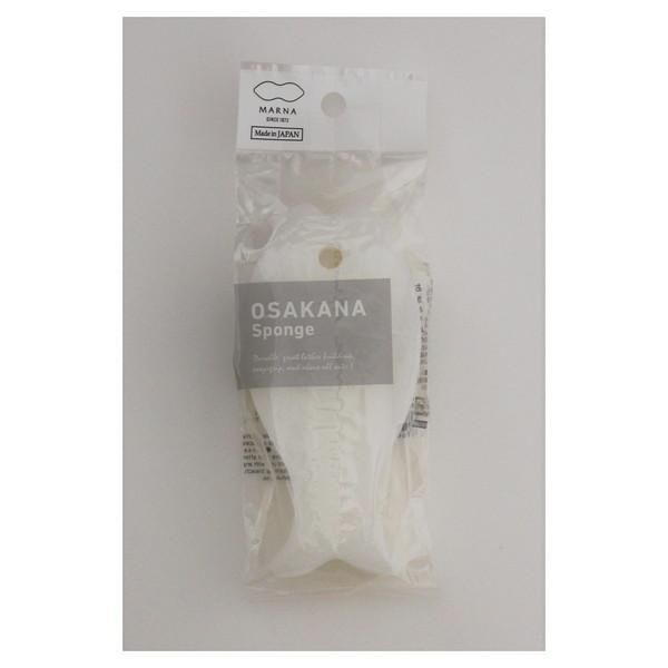 marna K662W MARNA ホワイト おさかなスポンジ : MAXZEN Direct Yahoo!店 - 通販 - Yahoo!ショッピング