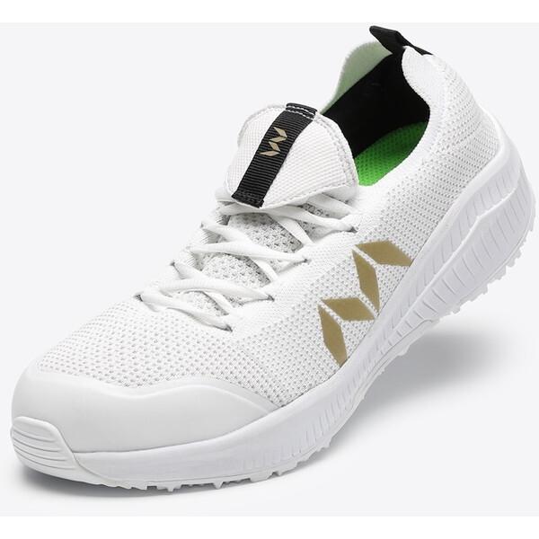 MARUGO 丸五 #201SOC ホワイト 25.5 マンダムニットSOC プロテクティブスニーカー : MAXZEN Direct Yahoo!店 - 通販 - Yahoo!ショッピング