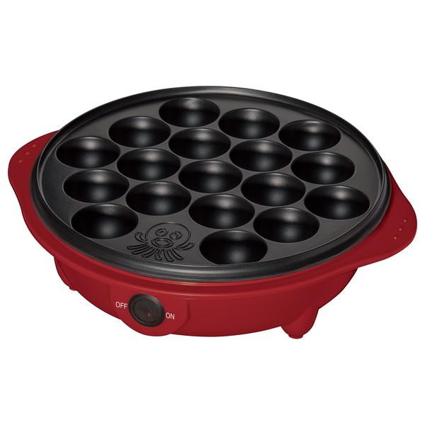 山善 YOB-181-R たこ焼き器(18穴) :4983771125492:MAXZEN Direct Yahoo!店 - 通販 - Yahoo!ショッピング