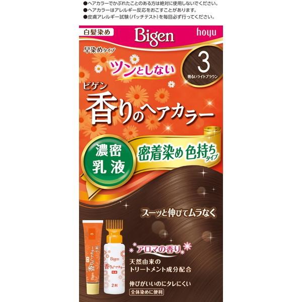 hoyu ホーユー ビゲン 香りのヘアカラー 乳液 3 1セット : MAXZEN Direct Yahoo!店 - 通販 - Yahoo!ショッピング