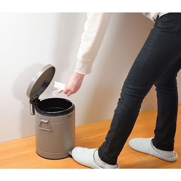 ベストコ NQ-0191 ゴミ箱 ふた付き 5L ペダル式 静音設計 丸型 ブラウン Boite トラッシュカン : MAXZEN Direct Yahoo!店 - 通販 - Yahoo!ショッピング