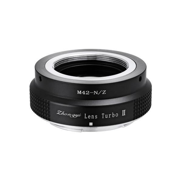中一光学 LTII M42-NZ x0.7 フォーカルレデューサーアダプター (M42マウントレンズ → ニコンZマウント変換 ...