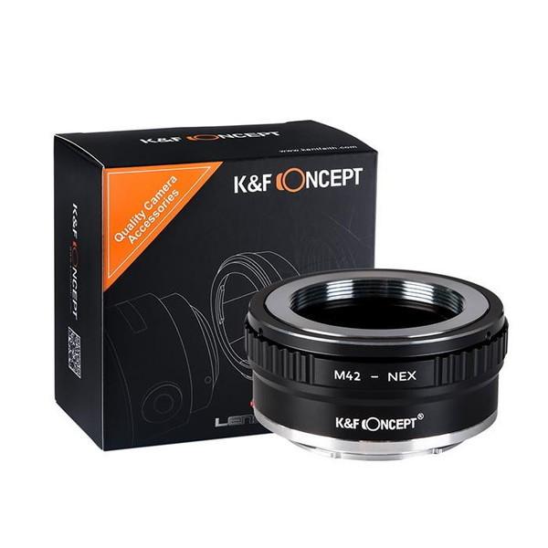K&F CONCEPT Concept KF-42E2 レンズマウントアダプター(ボディ側：ソニーE、レンズ側：M42) : MAXZEN Direct Yahoo!店 - 通販 ...