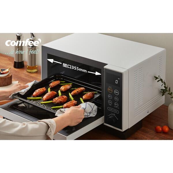 Comfee' EAM-CD252 Comfee オーブンレンジ オーブン レンジ 25L フラット 庫内 掃除しやすい 自動メニュー ピザ ひろびろ 間口 : MAXZEN Direct ...