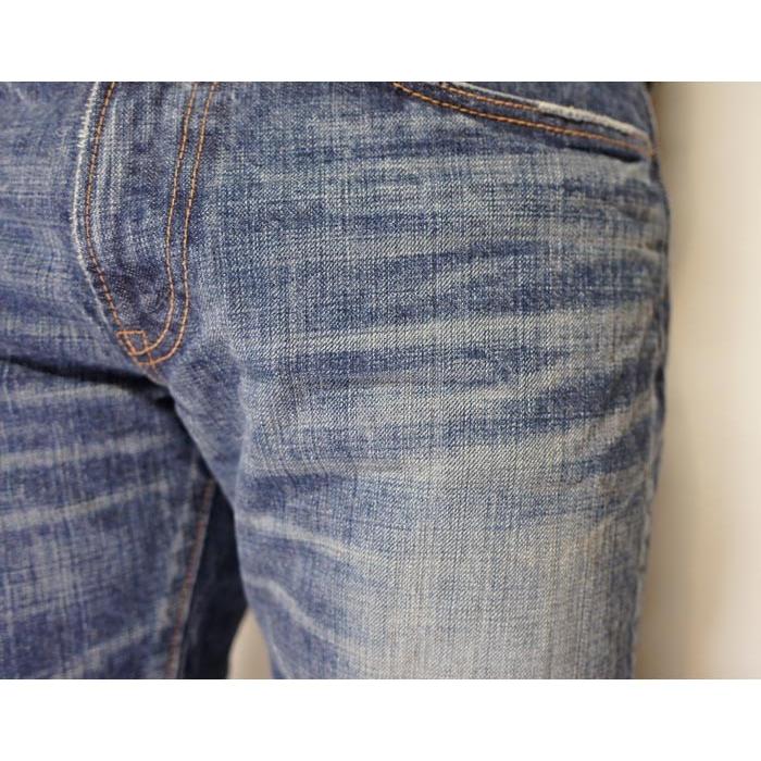 ETERNAL(エターナル）フロントファスナーストレートジーンズ デニム