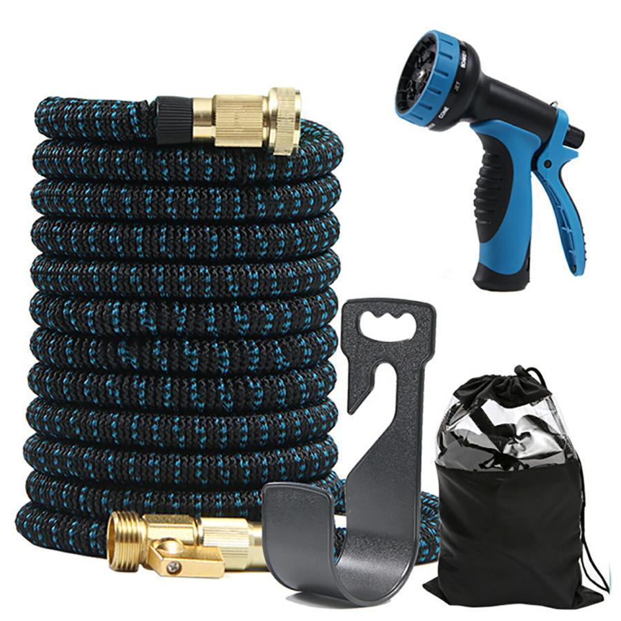 ホース 散水ホース 水道ホース 3倍 伸びるホース 伸縮ホース 5M-15M 7.5M-22M 10M-30M 噴き出し9パタン お庭の水やり お家の掃除 庭 洗車 : May.B Store ...