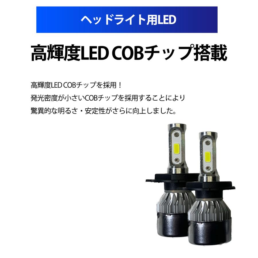 セット価格】 ミラージュ A05A LED ヘッドライト ポジション ライセンス セット H4 COBタイプ : MAY FAIR Yahoo!ショッピング店 - 通販 - Yahoo!ショッピング