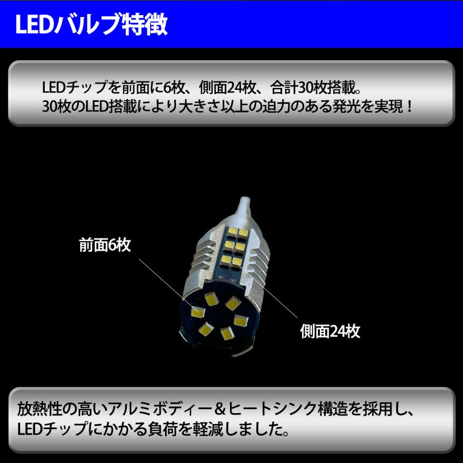 パレットSW MK21S バックランプ 後退灯 T10 T16 LED バルブ 30LED 2個セット 12V専用 : t10-30-01-bk-mk21ss : May Fair Yahoo ...