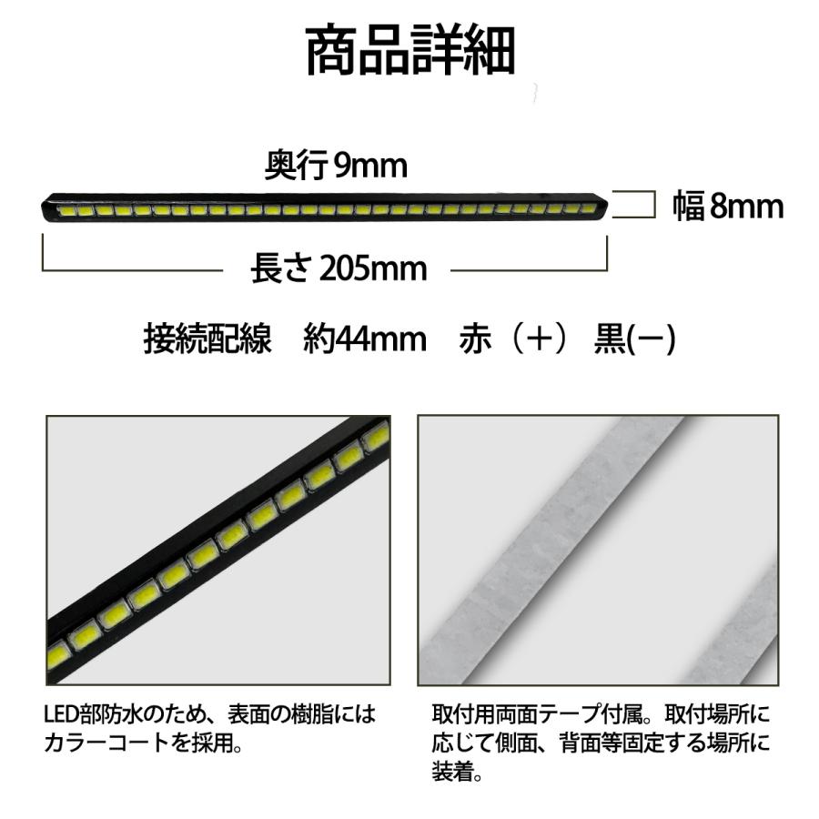 iQ KGJ10 NGJ10 LED デイライト 30発 極細 スリム アルミボディ ホワイト 12V グリル バンパー : MAY FAIR Yahoo!ショッピング店 - 通販 ...