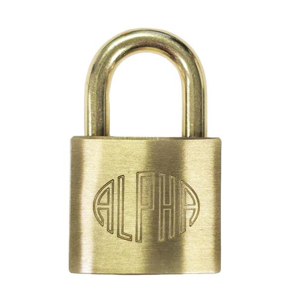 ALPHA南京錠 1000-35 同一キー（アルファーCYLINDER PAD-LOCK） : 松本建築金物店 - 通販 - Yahoo!ショッピング