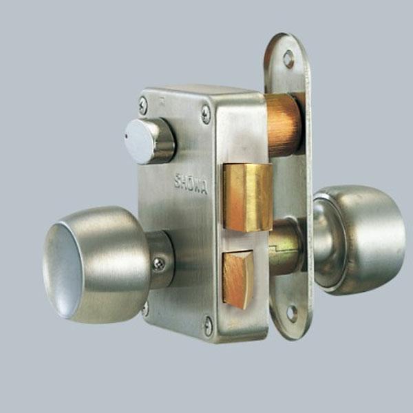 SHOWA 7680E内開き 公団面付錠 : showa-7680en : 松本建築金物店 - 通販 - Yahoo!ショッピング
