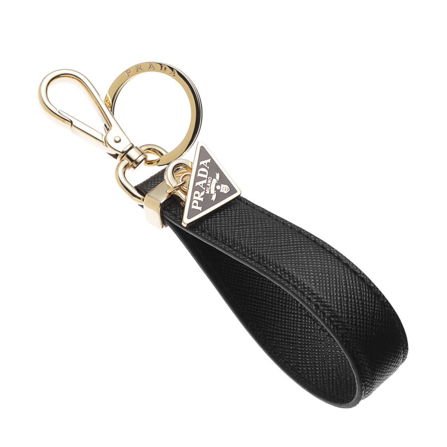 PRADA プラダ キーリング SAFFIANO バッグチャームレザー ブラック レディース 1pp185-053-f0002 : モダンブルーYahoo!店 - 通販 - Yahoo!ショッピング