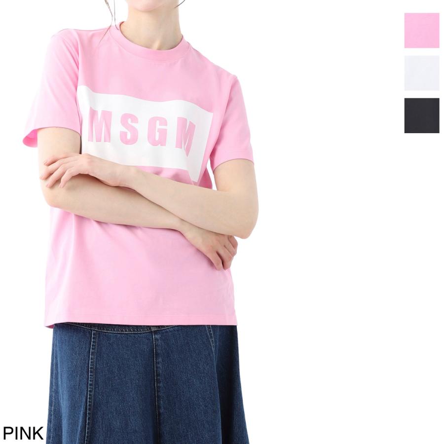 MSGM エムエスジーエム クルーネックTシャツ レディース 2000mdm520-200002-12 : モダンブルーYahoo!店 - 通販 - Yahoo!ショッピング