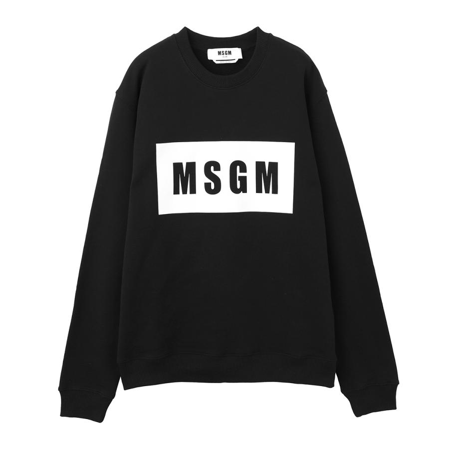MSGM エムエスジーエム スウェットシャツ ブラック メンズ 2000mm523-200001-99 : モダンブルーYahoo!店 - 通販 - Yahoo!ショッピング