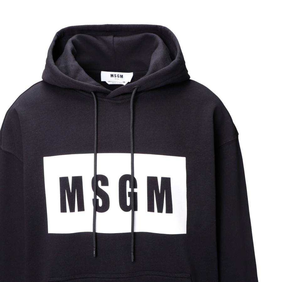 MSGM（エムエスジーエム） パーカ フーディ メンズ 2000mm525-200000-99 : モダンブルーYahoo!店 - 通販 - Yahoo!ショッピング