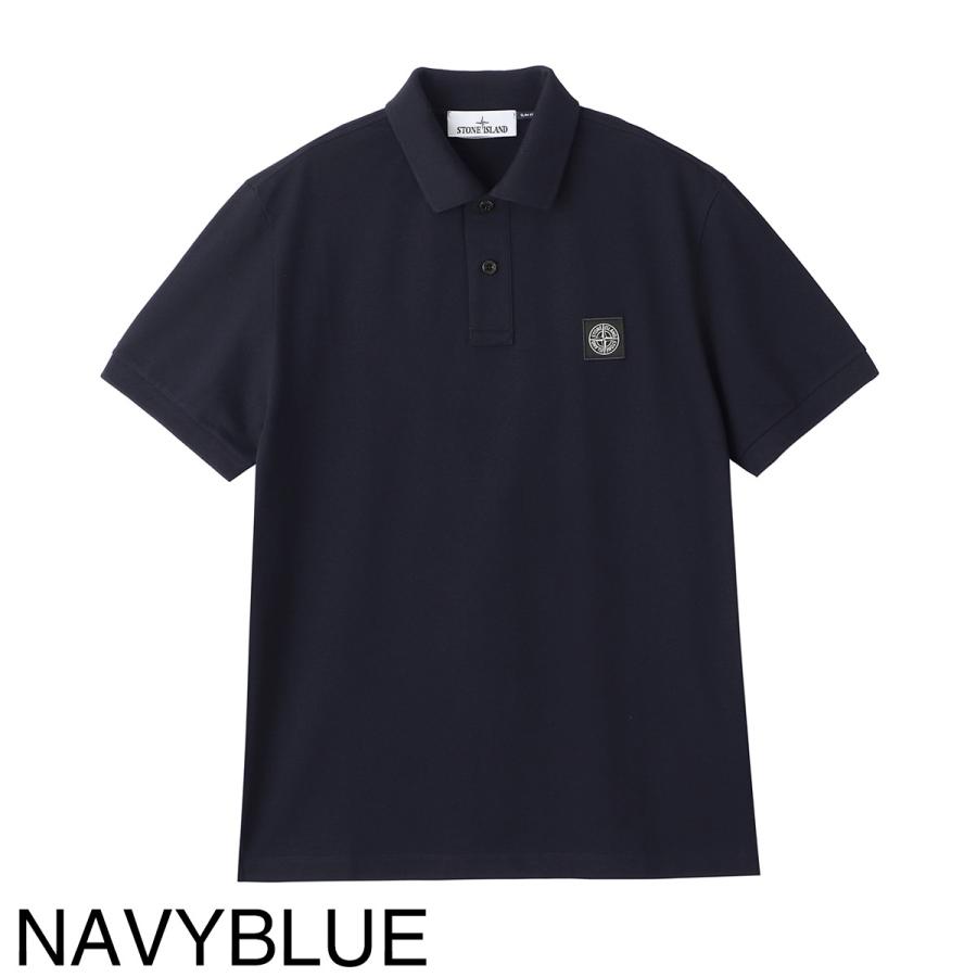 STONE ISLAND ストーンアイランド ポロシャツ 22002SC ORGANIC COTTON ELASTANE PIQUE メンズ k1s1522002sc-s0017-v0055 ...