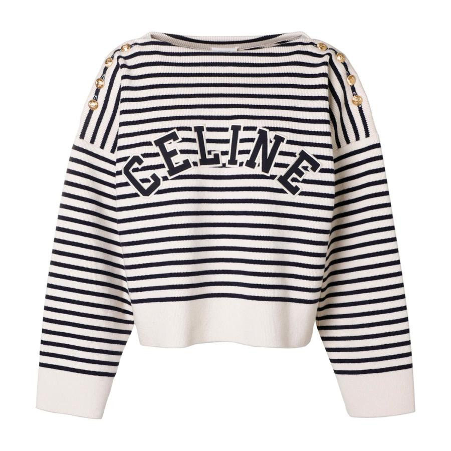 CELINE セリーヌ ニット ブルー レディース 2a95z-384n-01cn : モダンブルーYahoo!店 - 通販 - Yahoo!ショッピング