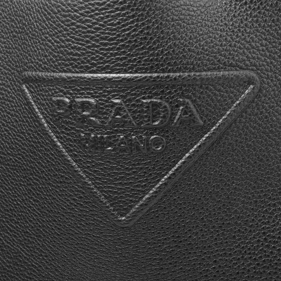 PRADA プラダ トートバッグ VITELLO DAINO ブラック メンズ PRADA プラダ トートバッグ VITELLO DAINO ブラック メンズ