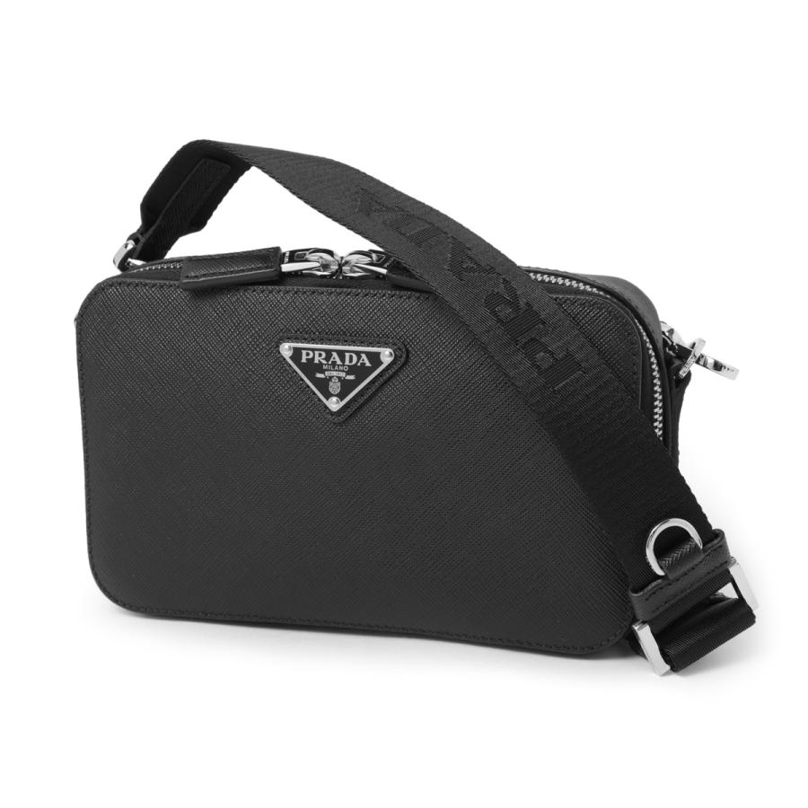 PRADA プラダ ショルダーバッグ ブラック メンズ 2vh173-vnoo-9z2-f0002 : モダンブルーYahoo!店 - 通販 ...